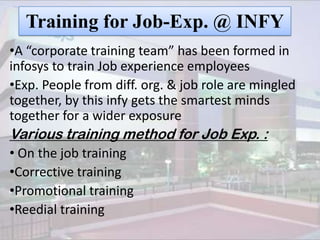 Infosys hrm ppt | PPTX