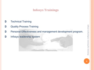Infosys training for retention | PPT