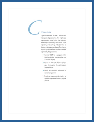 Infosys best practices_mdm_wp | PDF