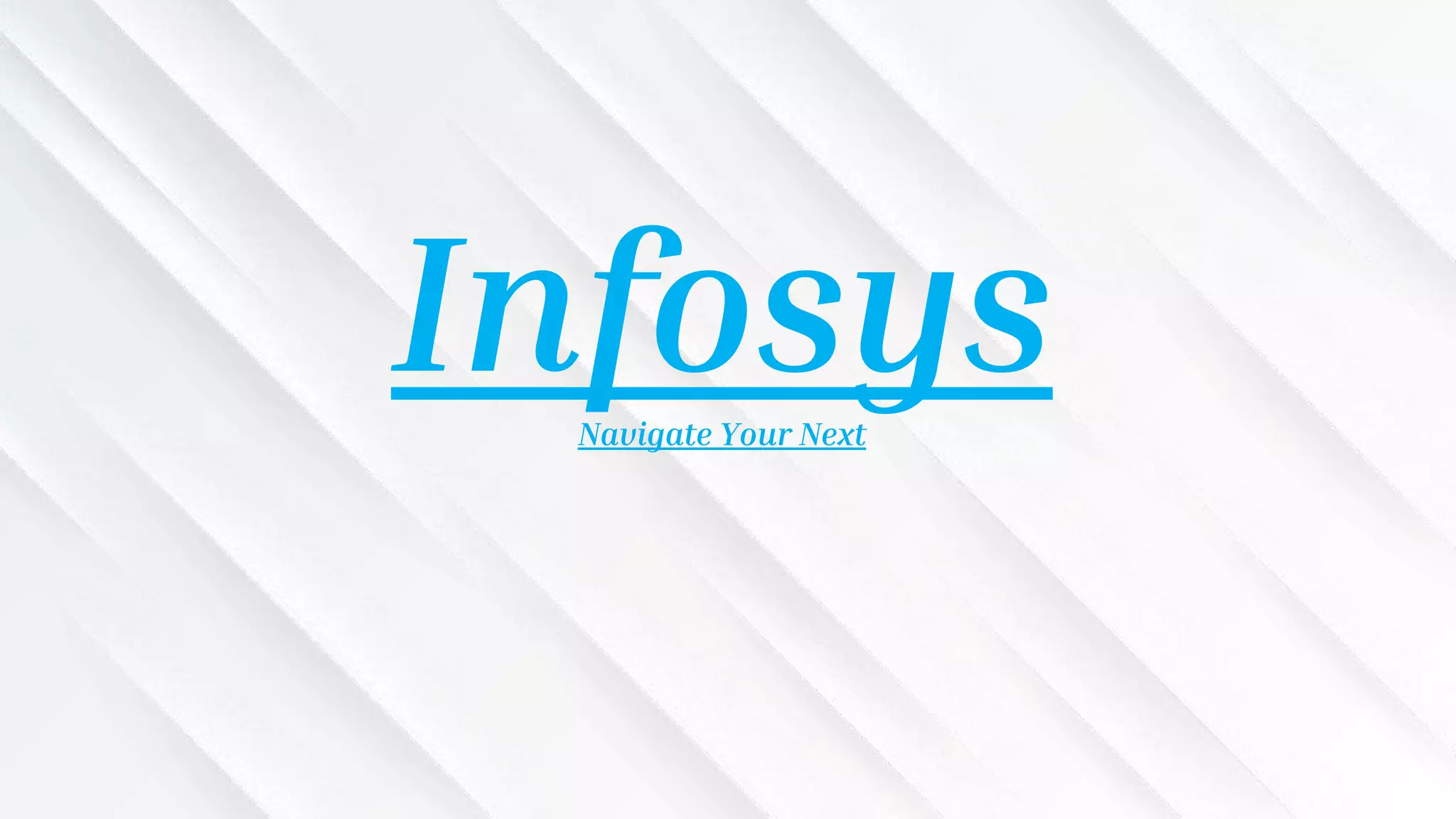 Infosys case study | PPTX