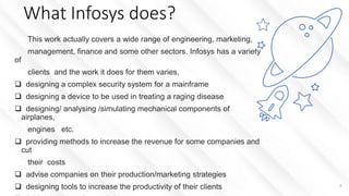 Infosys case study | PPTX