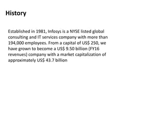 Infosys company profile | PPTX