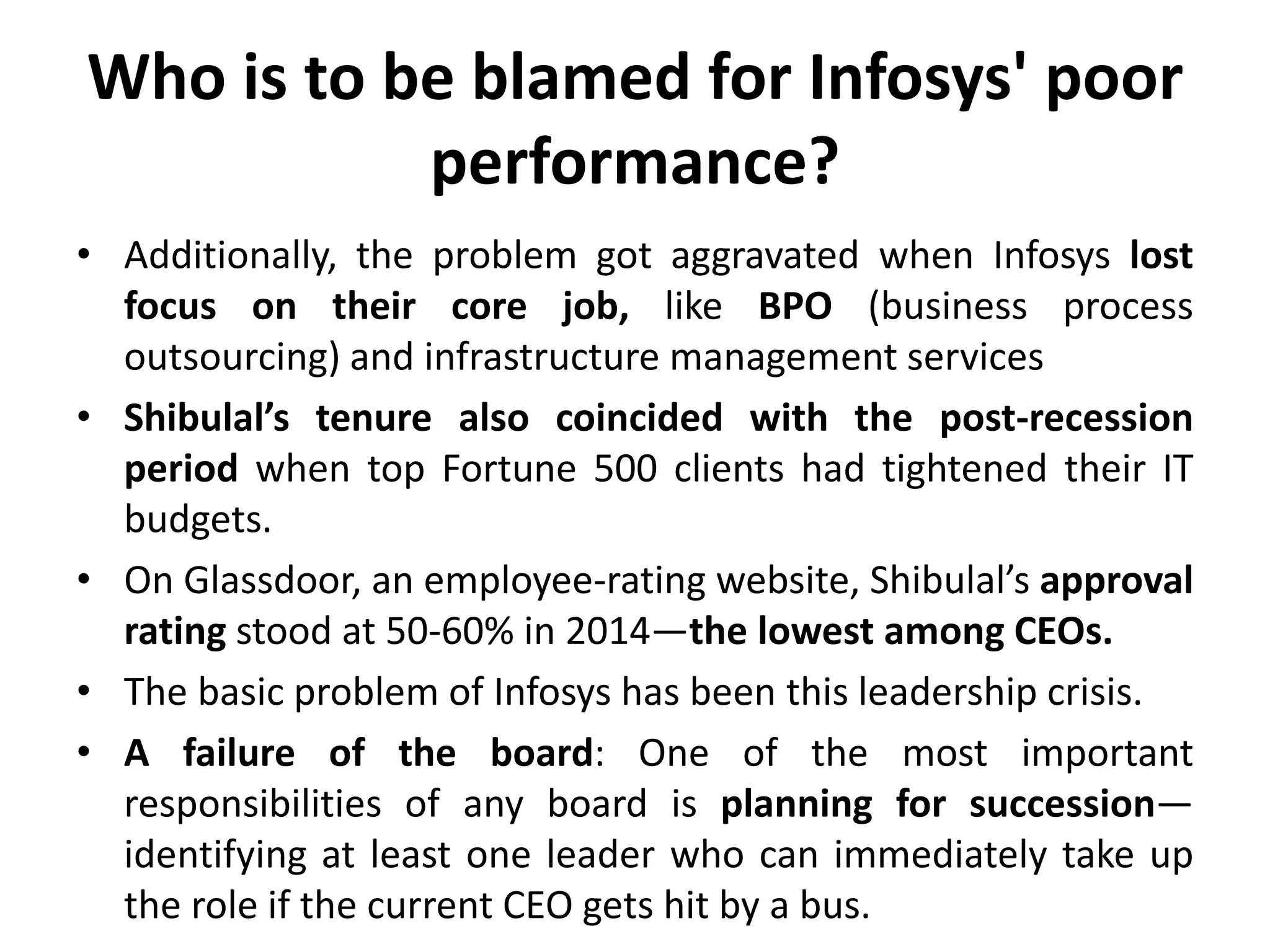 Infosys limited | PPTX | Business Administration | Business
