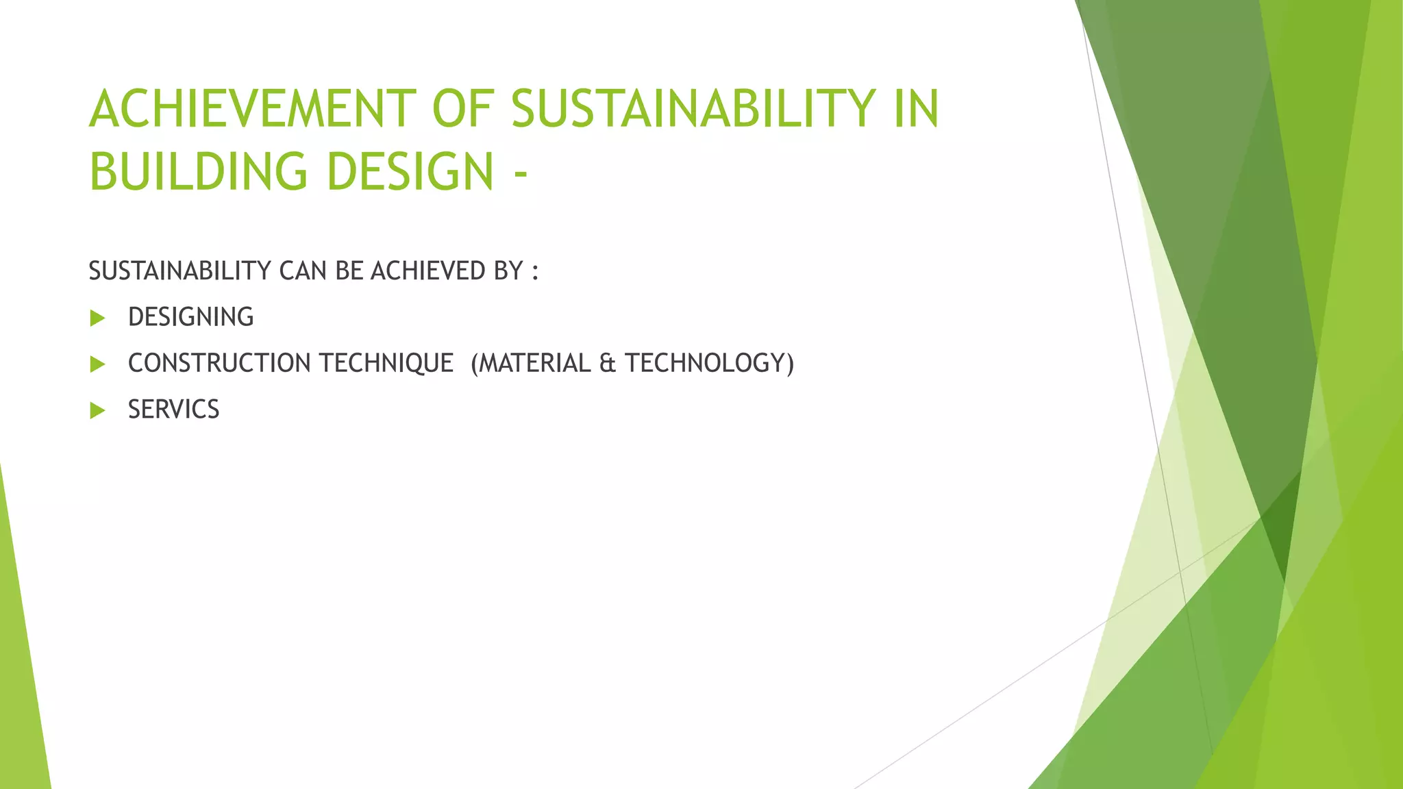 SUSTAINABLE BUILDING Infosys limited,mysore | PPTX