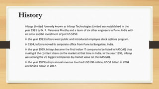 Infosys ltd (1) | PPT