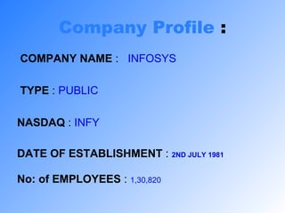 Infosys | PPT