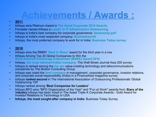 Infosys | PPT