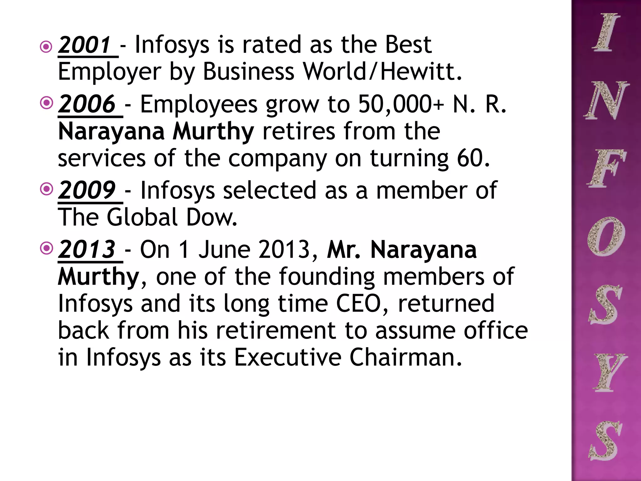 Infosys ppt. | PPTX