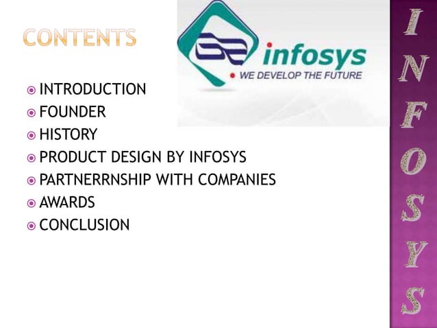 Infosys ppt. | PPTX | Information Services Industry | Industries