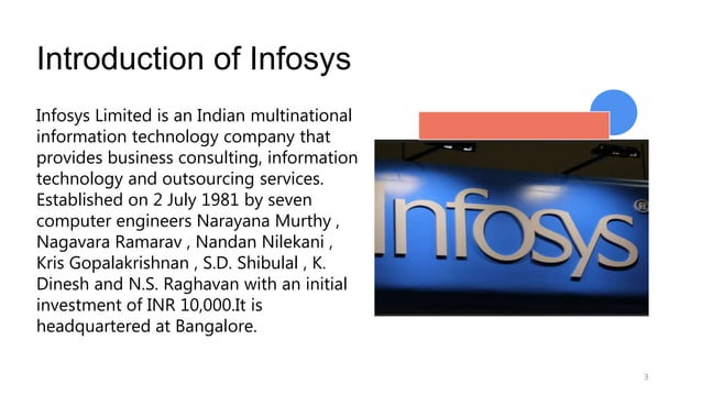Infosys ppt | PPT
