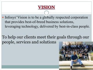 Infosys presentation | PPTX
