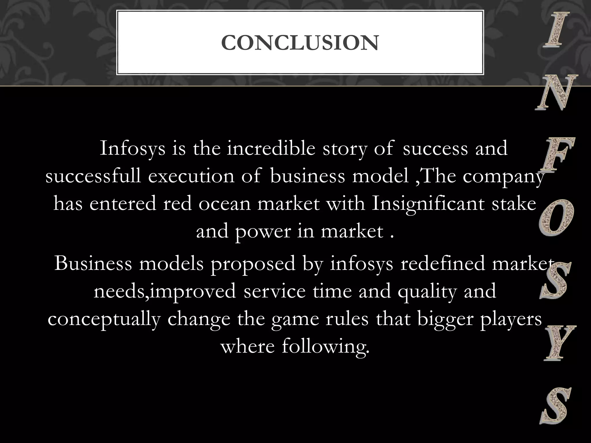 Infosys presentation | PPTX