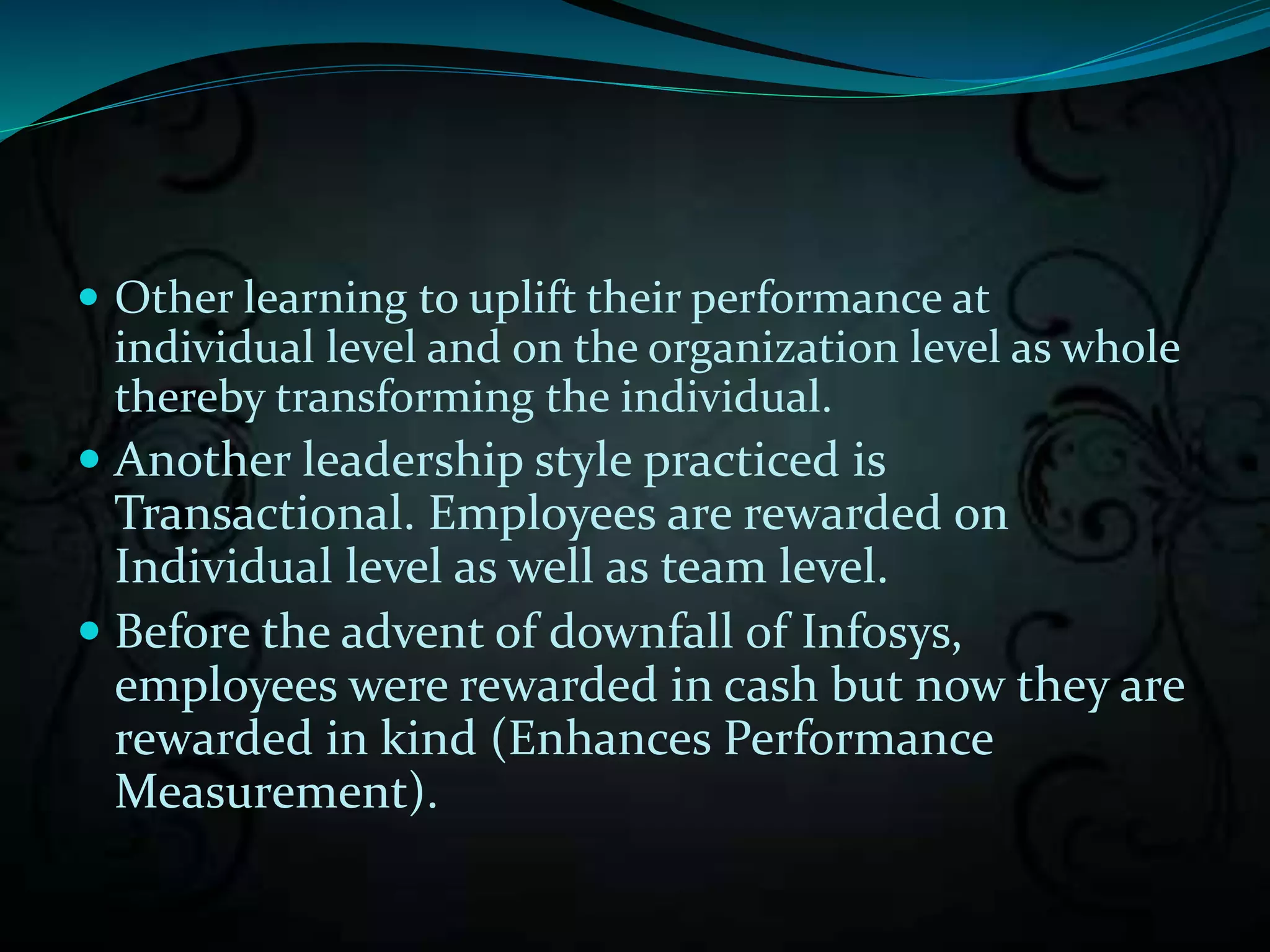 Infosys presentation | PPTX