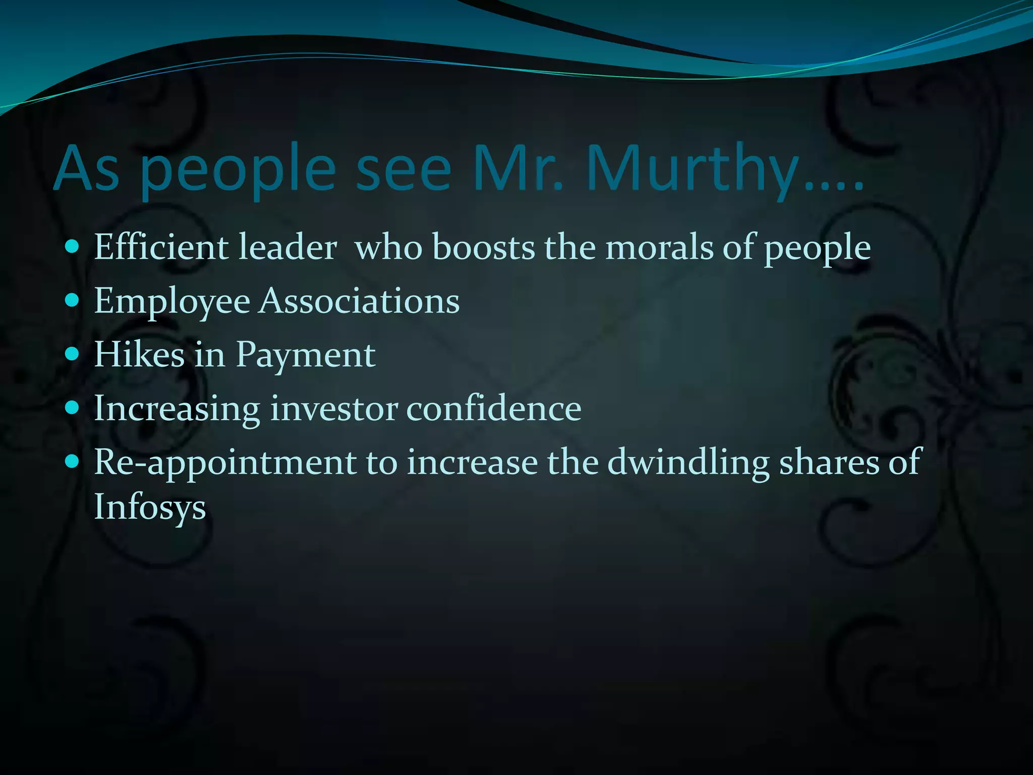 Infosys presentation | PPTX