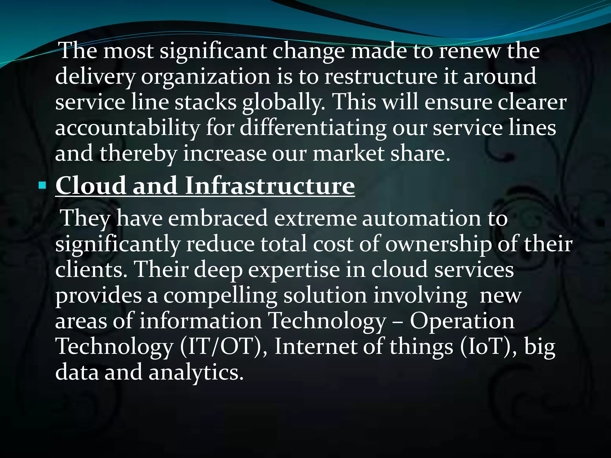 Infosys presentation | PPTX