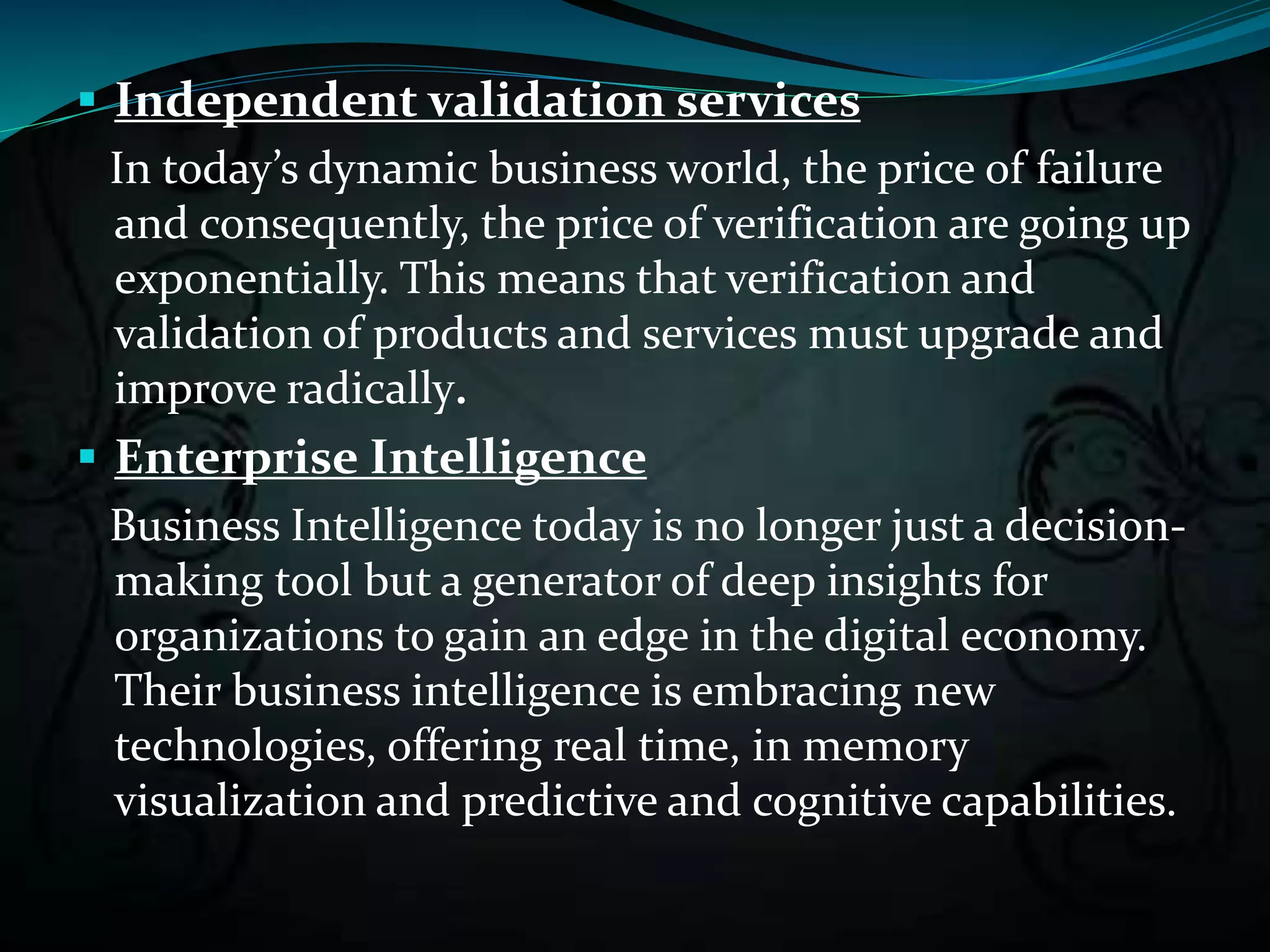 Infosys presentation | PPTX