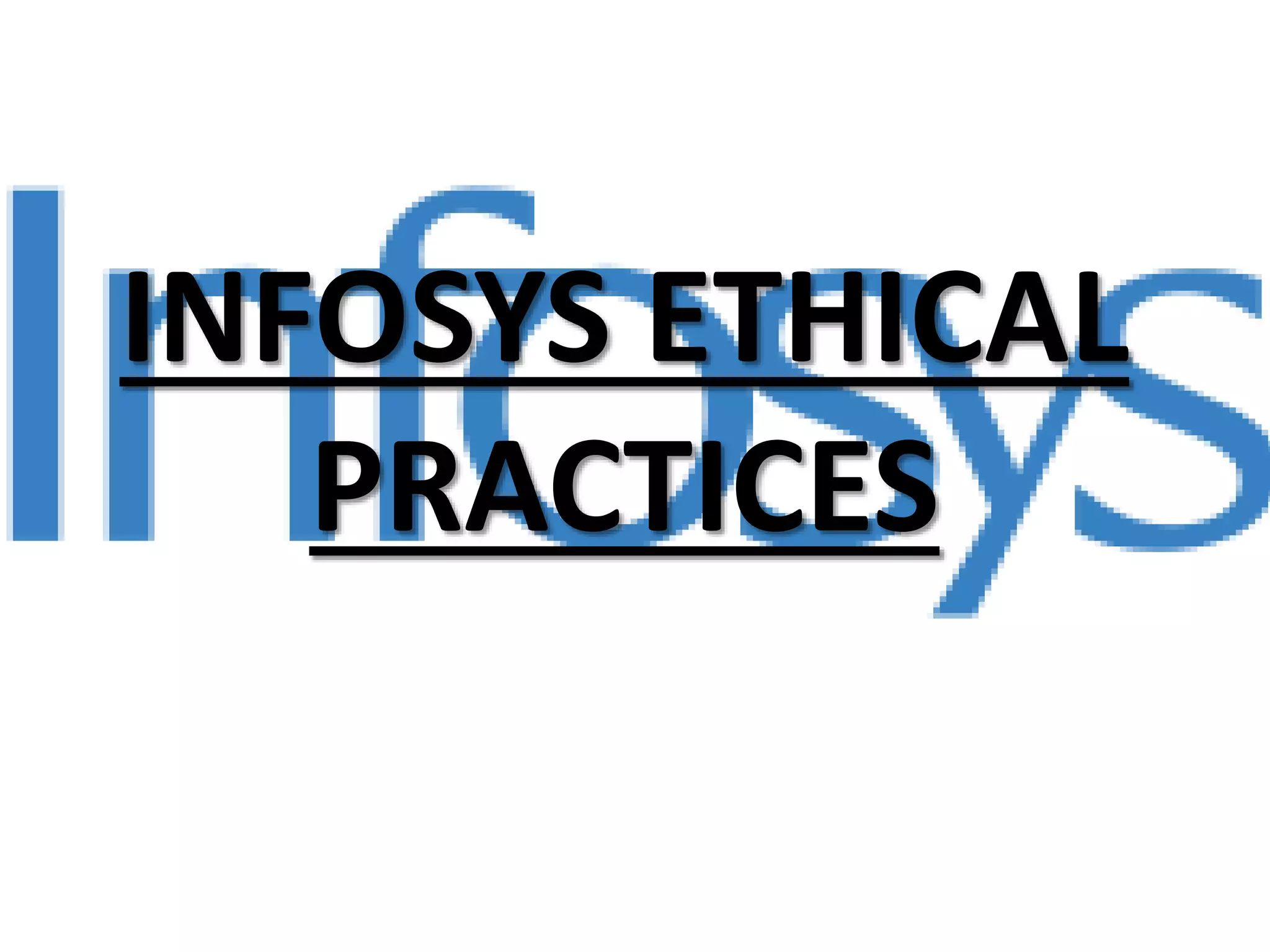 Infosys presentation | PPTX