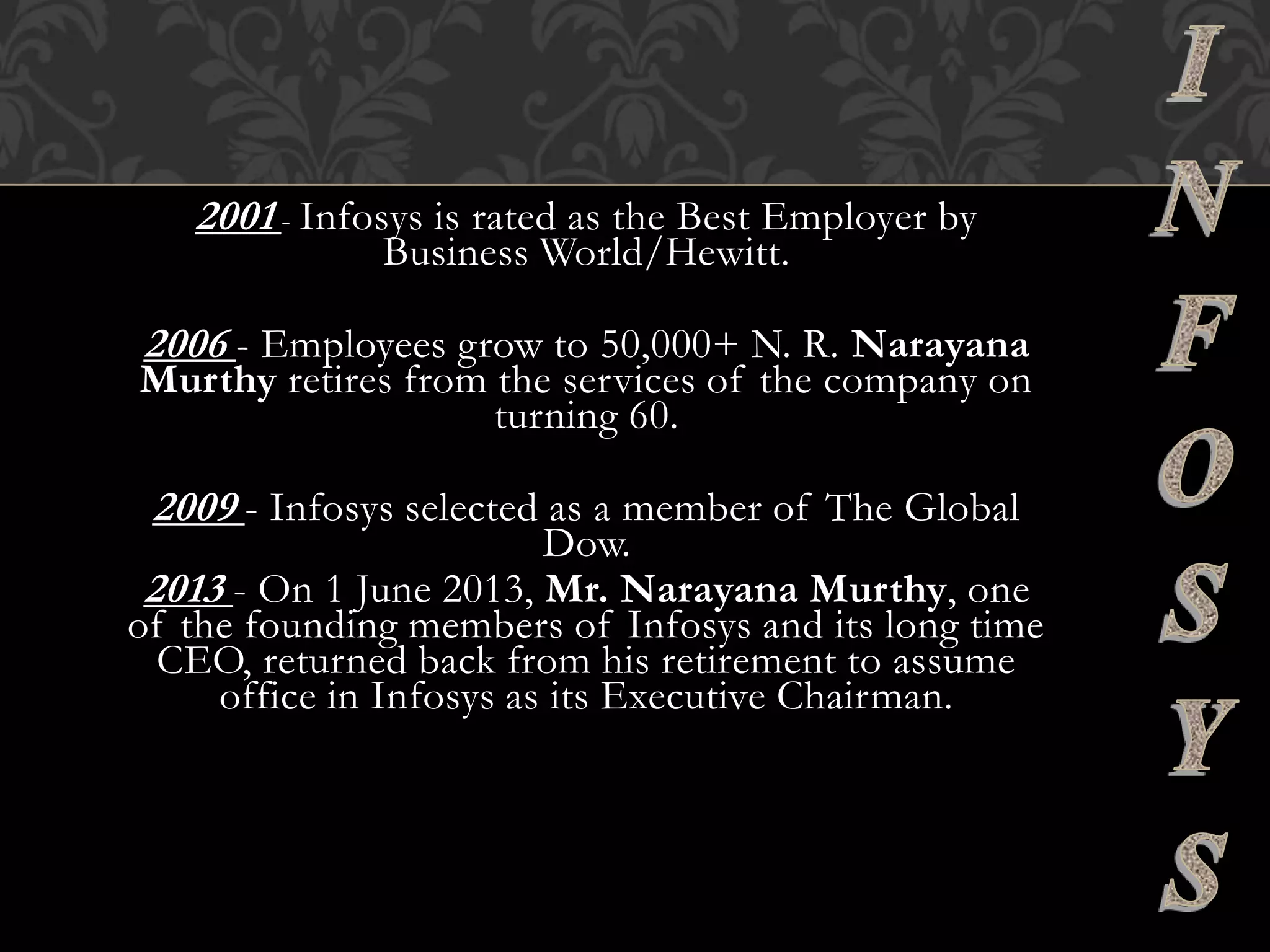 Infosys presentation | PPTX