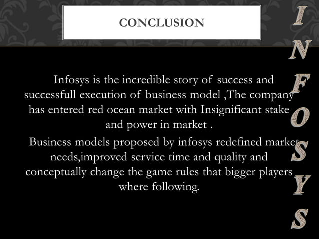 Infosys presentation | PPTX