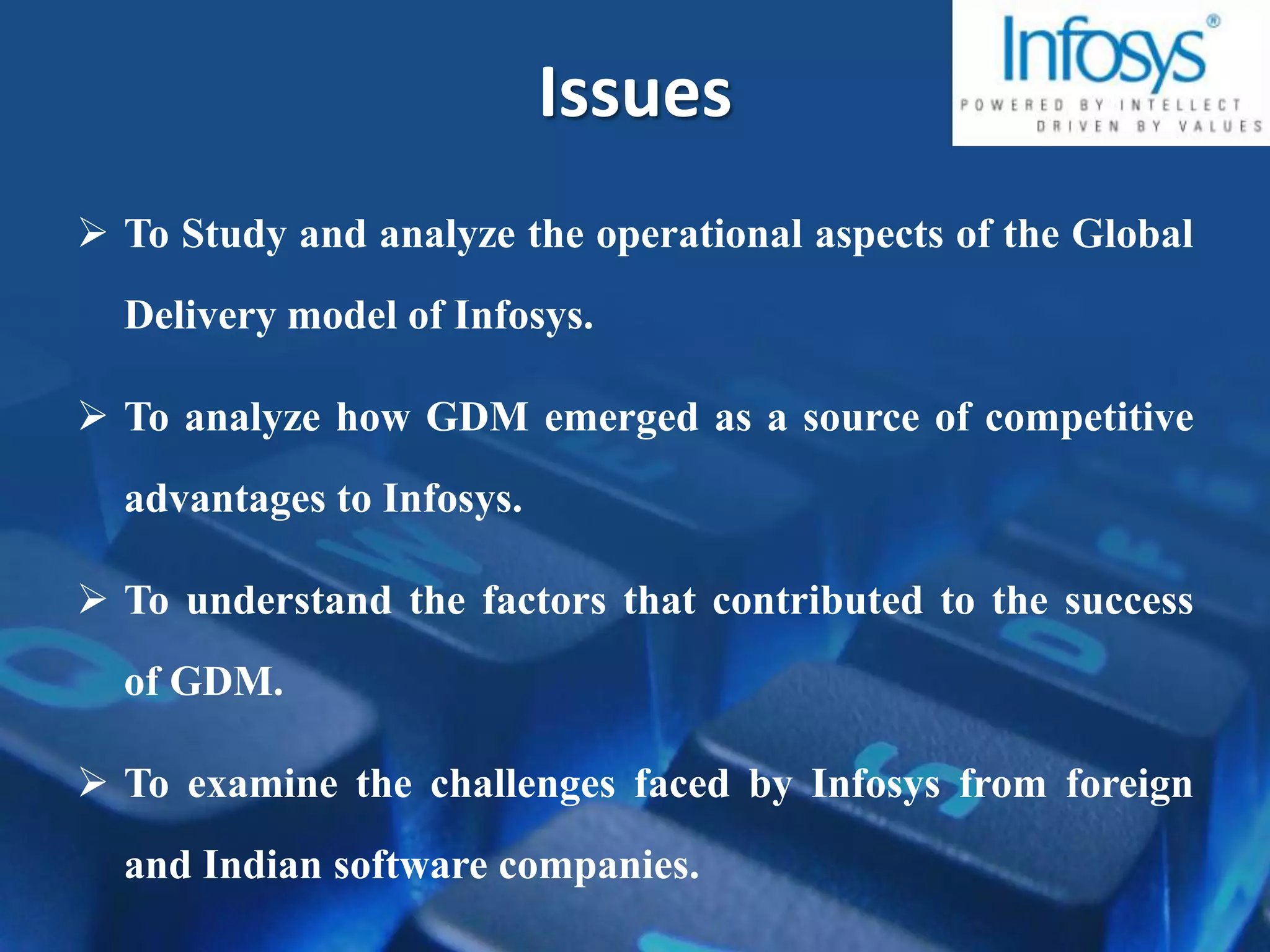 Infosys’ global delivery model | PPTX