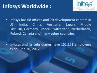 Infosys’ global delivery model | PPTX