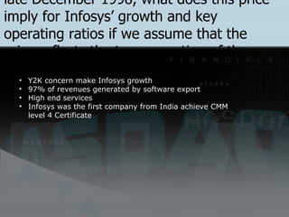 Financial Case Study : Infosys | PPT