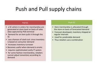Info systems and scm | PPTX | Retail Industry | Industries