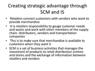 Info systems and scm | PPTX