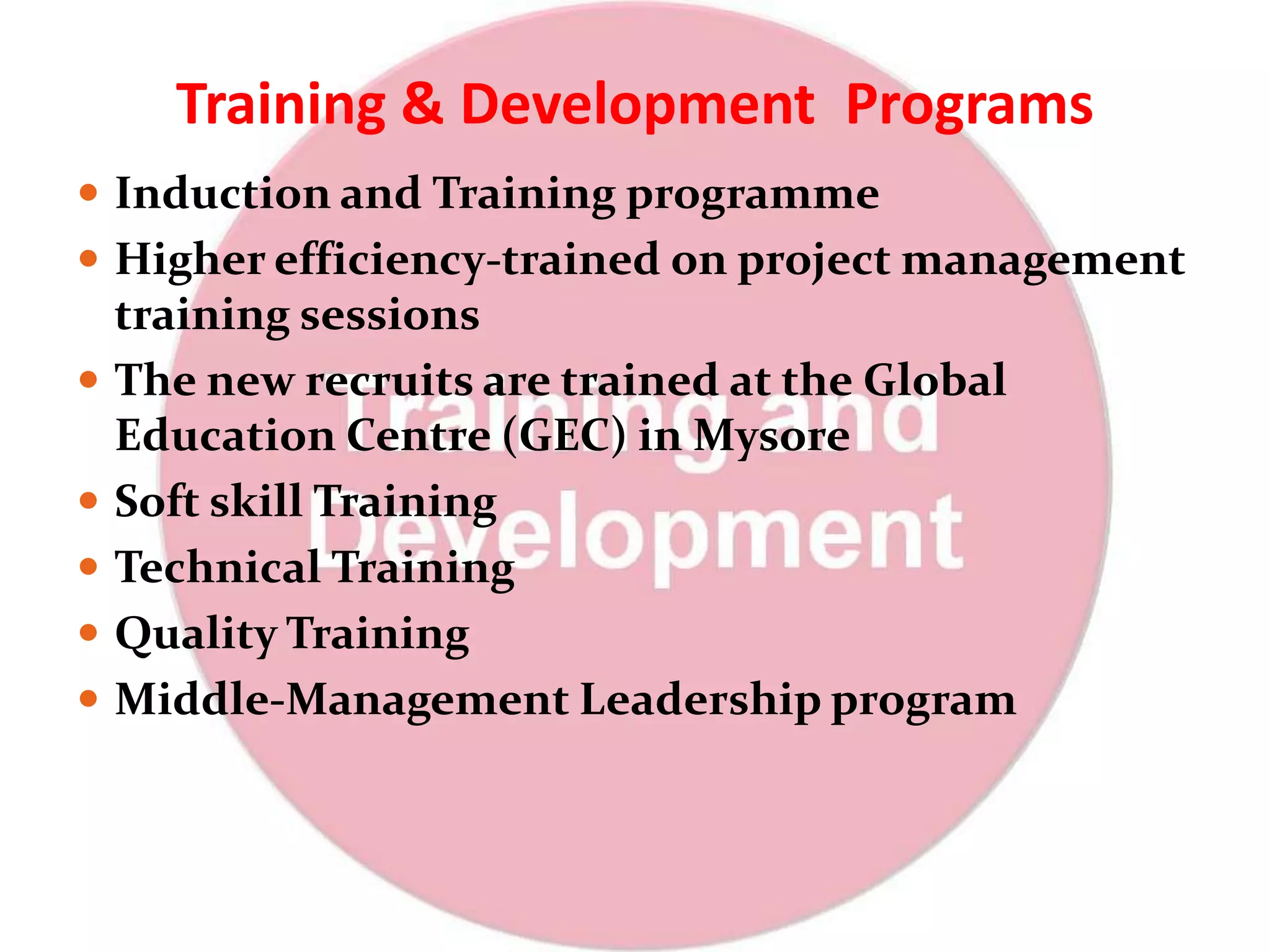 Infosys training design | PPTX