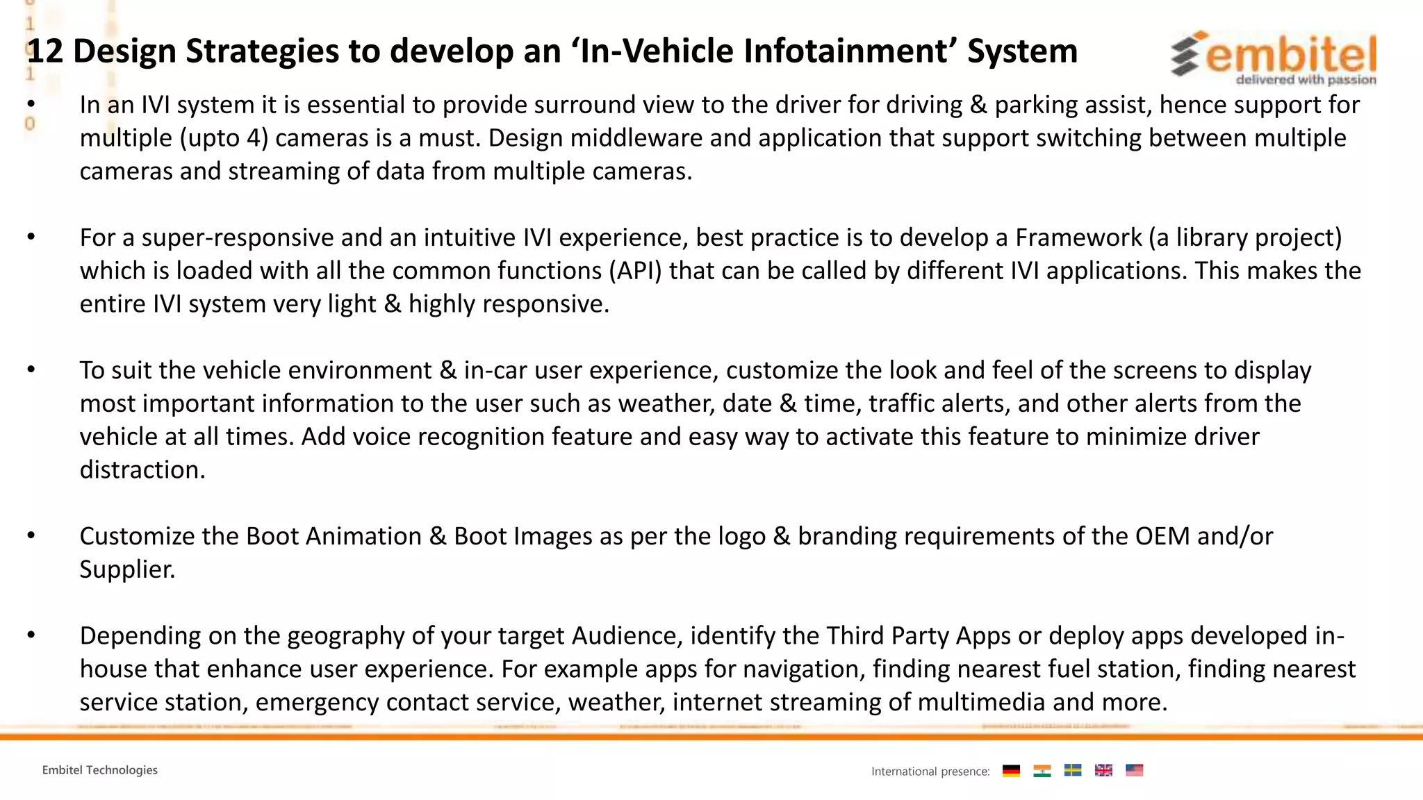 What is IVI (In Vehicle Infotainment)? | PPTX