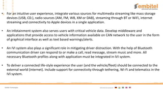 What is IVI (In Vehicle Infotainment)? | PPTX
