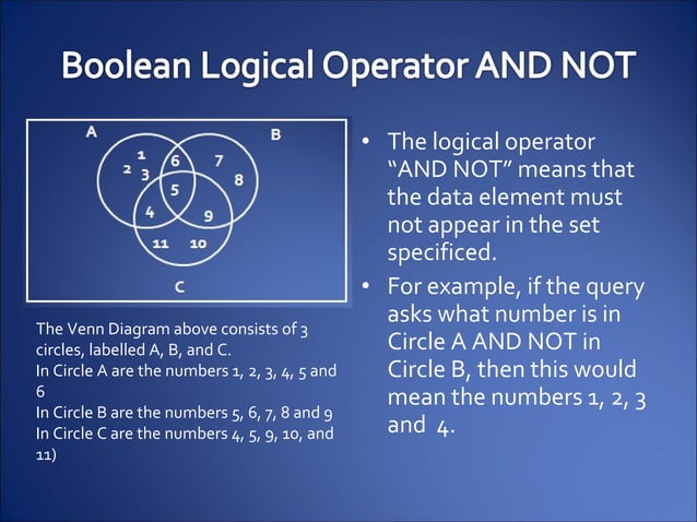 Infote boolean logic review | PPT