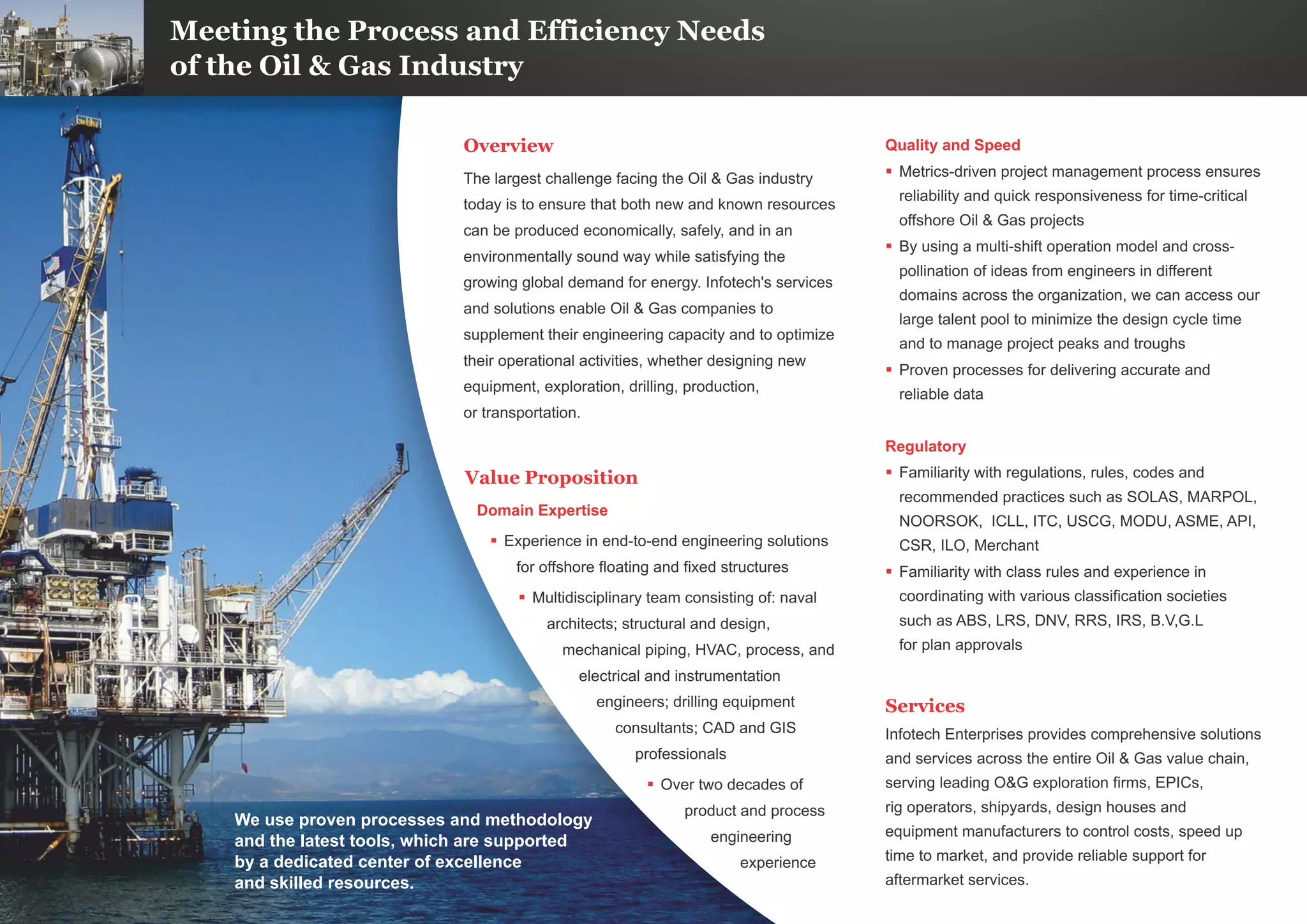 Infotech oiland gas brochure 13 | PPT