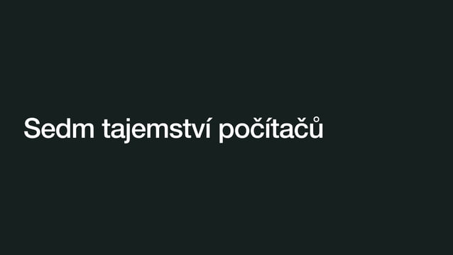 Informacni veda: Pocitace | PDF