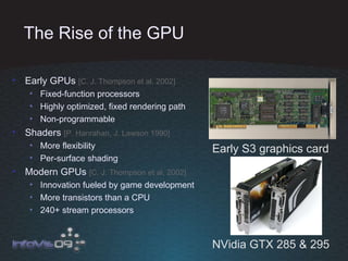 Towards Utilizing GPUs in Information Visualization | PPT