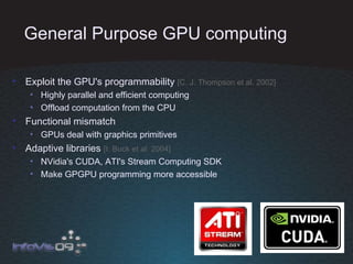 Towards Utilizing GPUs in Information Visualization | PPT