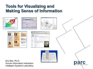 Visualizing and Making Sense of Information | PPT