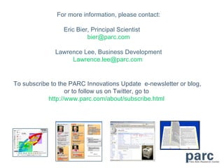 Visualizing and Making Sense of Information | PPT