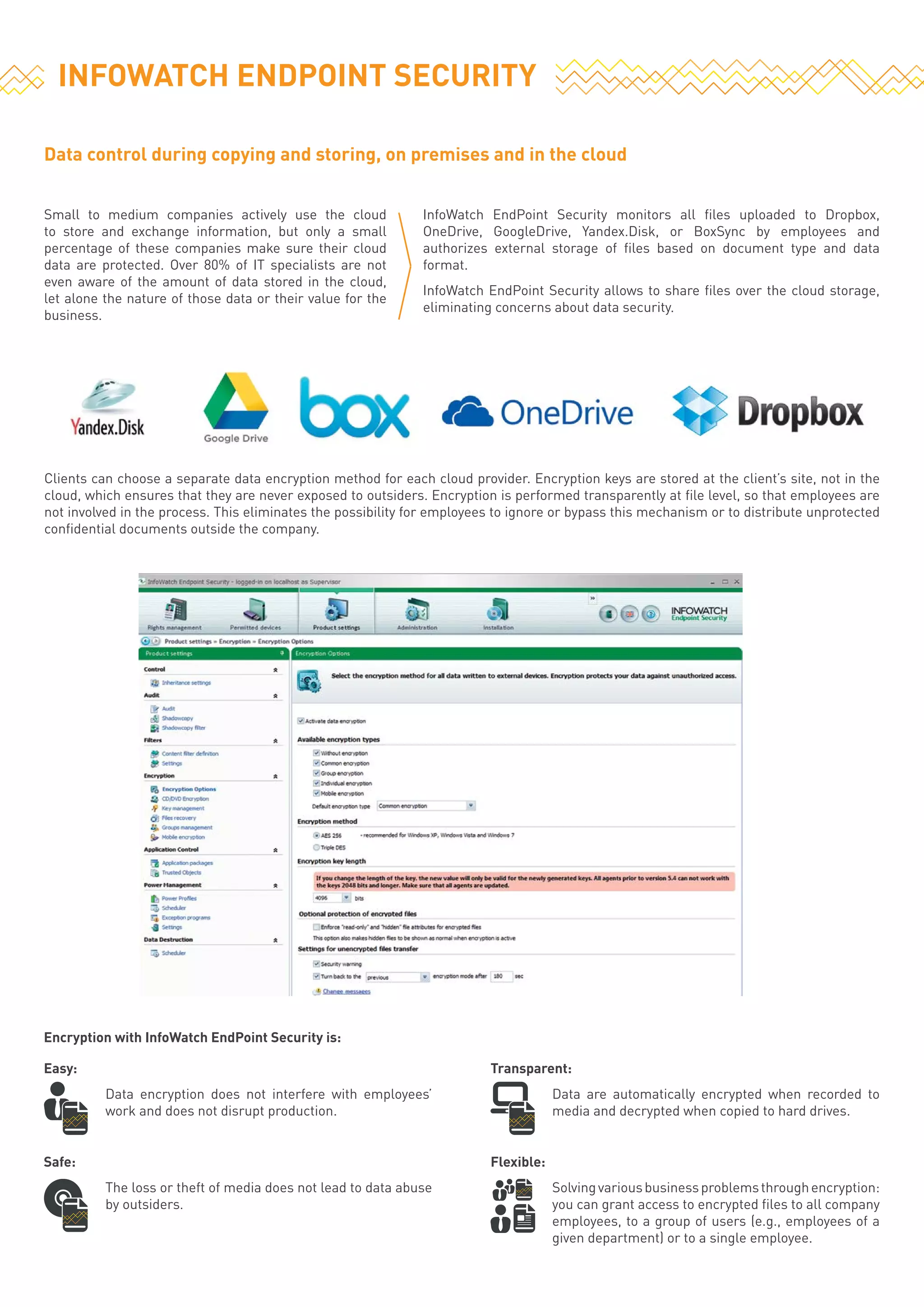Infowatch endpoint security | PDF
