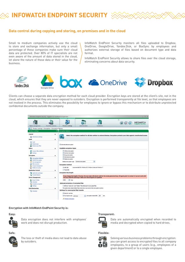 Infowatch endpoint security | PDF | Internet | Computing