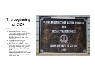 Presentation for CIDR in the conference r | PPT