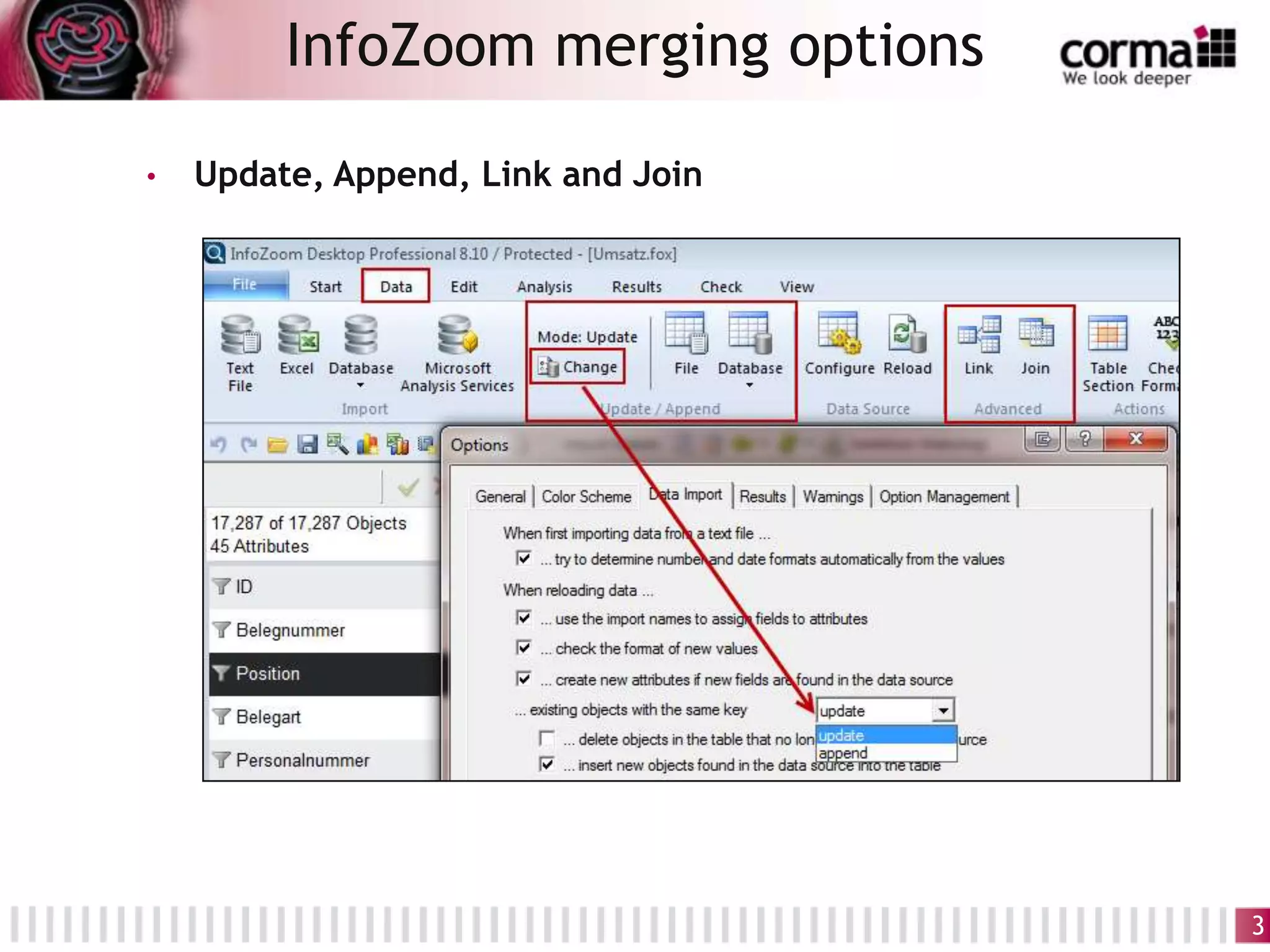 InfoZoom Tips & Tricks – Part 4 Merge Different Data Sources in ...