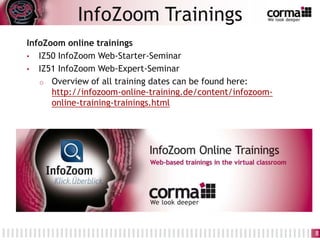InfoZoom Tips & Tricks – Part 4 Merge Different Data Sources in ...