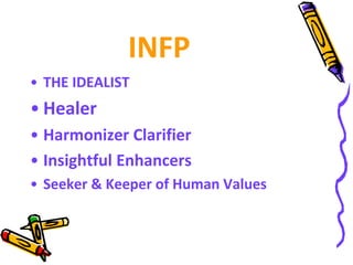 Idealist Personality