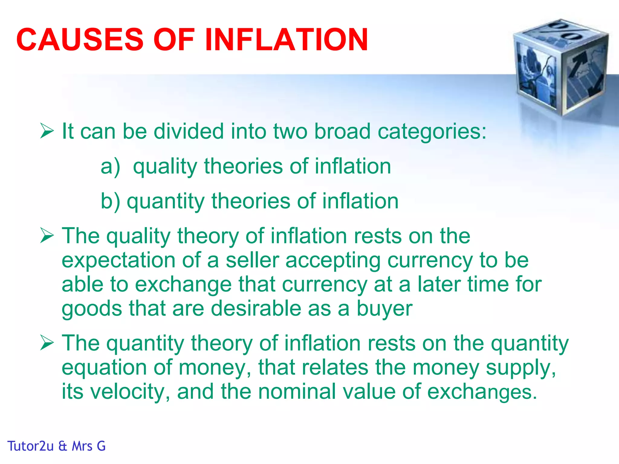 Inflation PPt | PPT
