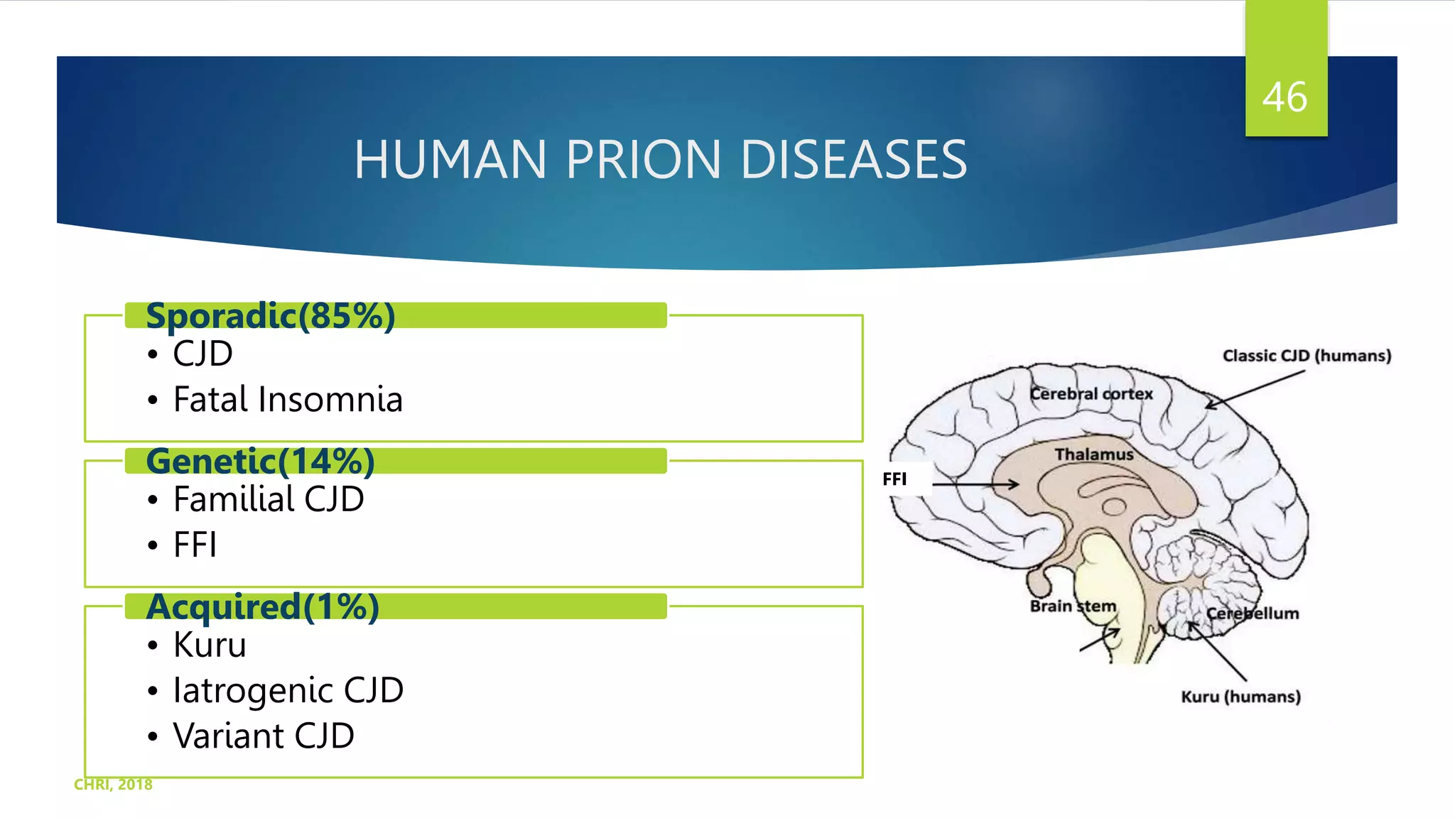 Neuropsychiatric manifestations of other infectious and Prion diseases ...