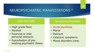 Neuropsychiatric manifestations of other infectious and Prion diseases ...