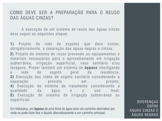 USO RACIONAL E REUSO ÁGUA | PDF