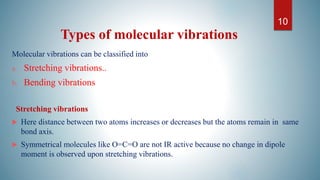 IR - Spectroscopy, theory, modes of vibration and sample handling. by ...