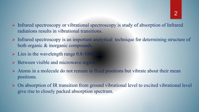 IR - Spectroscopy, theory, modes of vibration and sample handling. by Dr. Umesh Kumar Sharma and ...